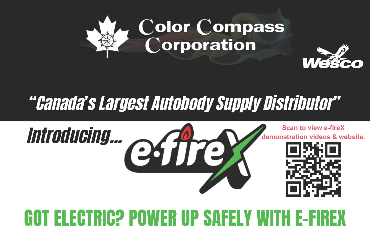 New Product – e-fireX Lithium Battery Fire Extinguishers – Color ...